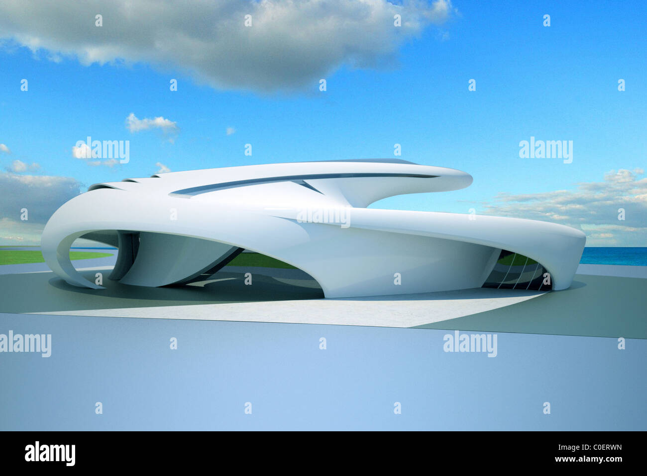 * NEW JET HOUSE It may look like some new supersonic aircraft or UFO ...