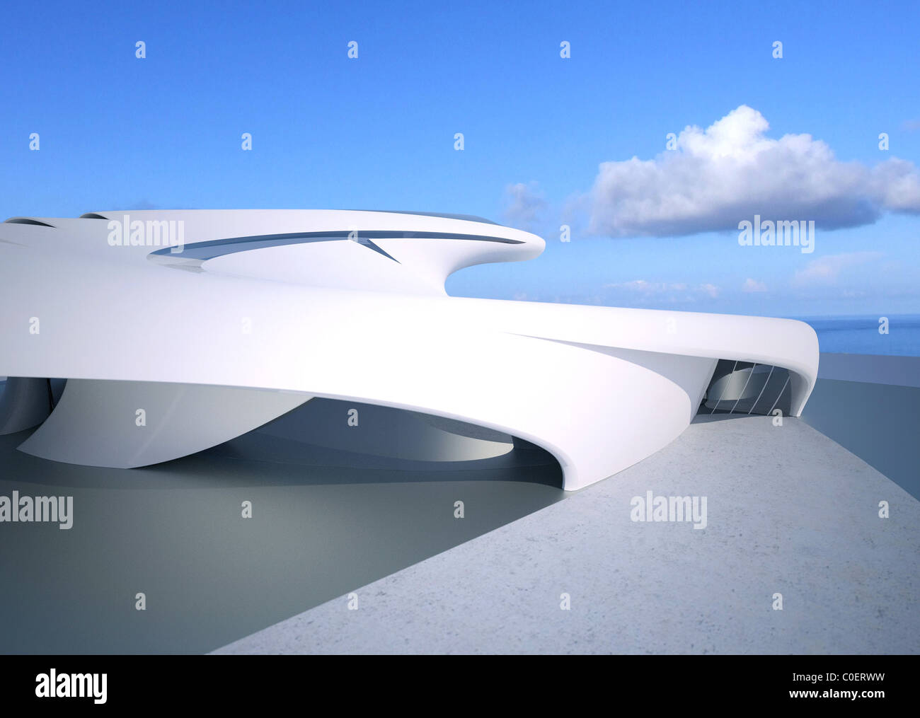 * NEW JET HOUSE It may look like some new supersonic aircraft or UFO ...