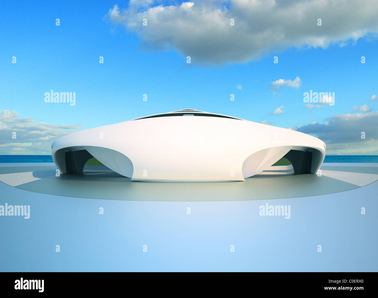* NEW JET HOUSE It may look like some new supersonic aircraft or UFO ...