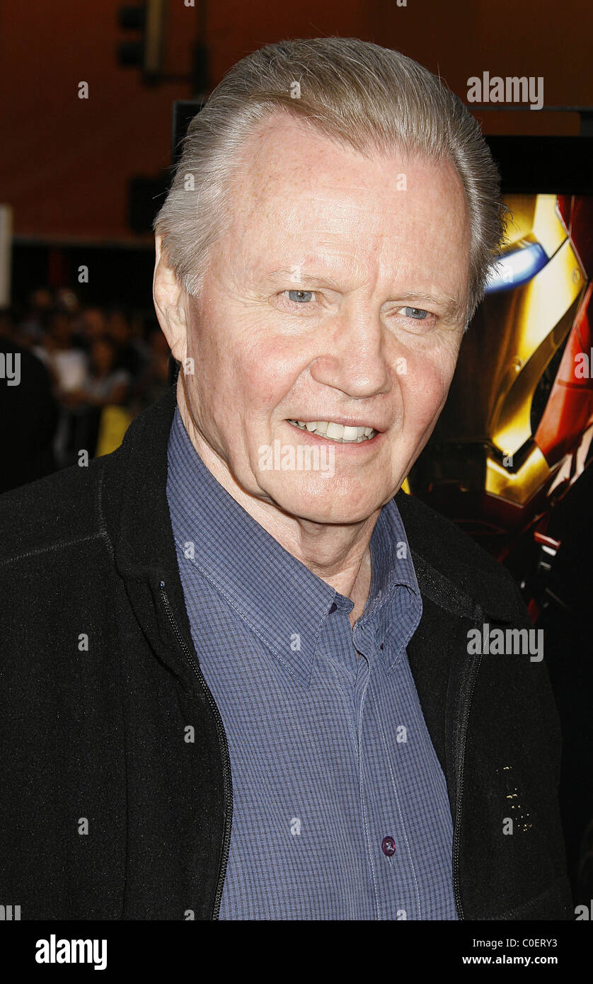 John Voight Los Angeles Premiere of 'Iron Man' held at Grauman's ...