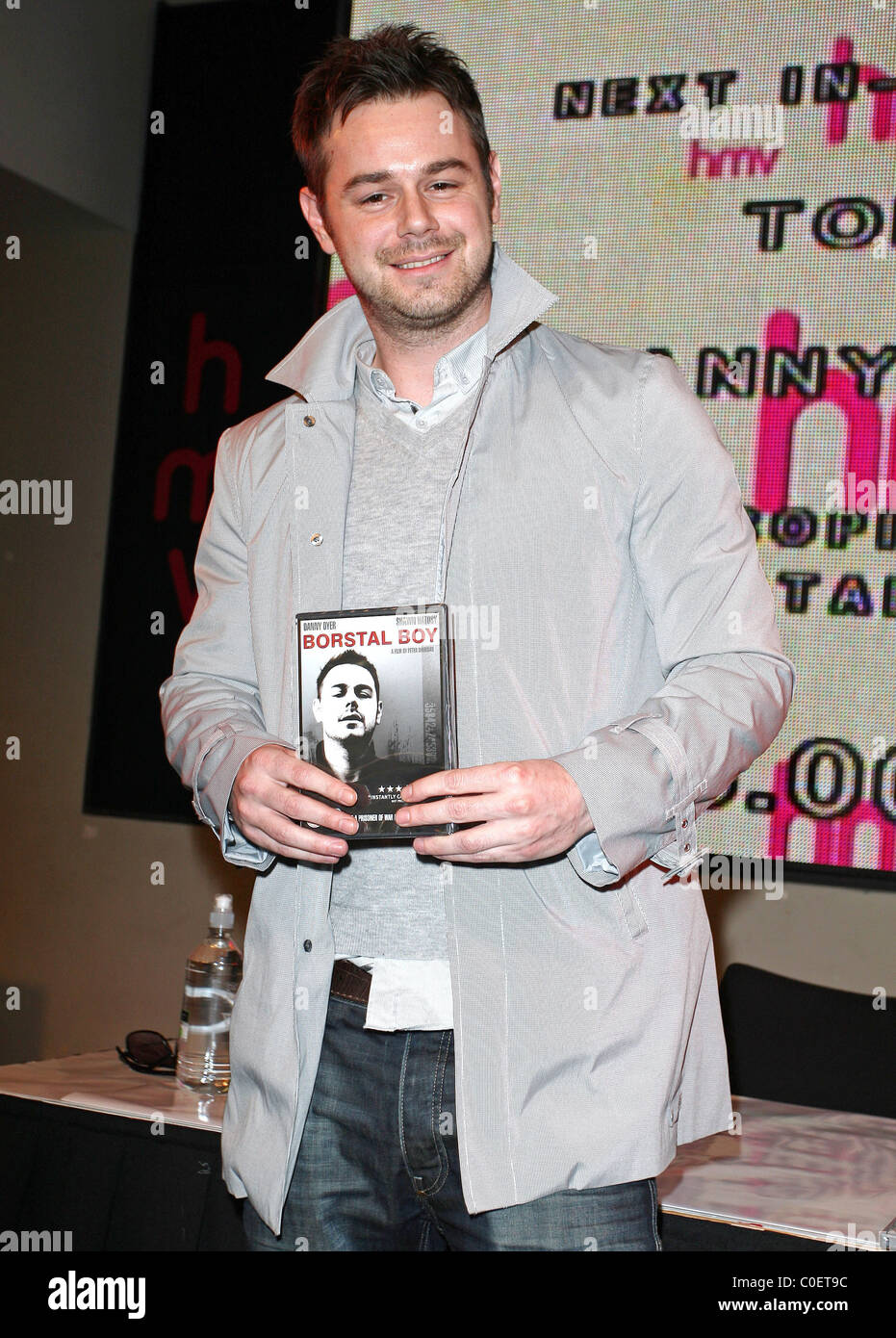 Danny Dyer signs copies of Borstal Boy at HMV London, England - 01.05. ...