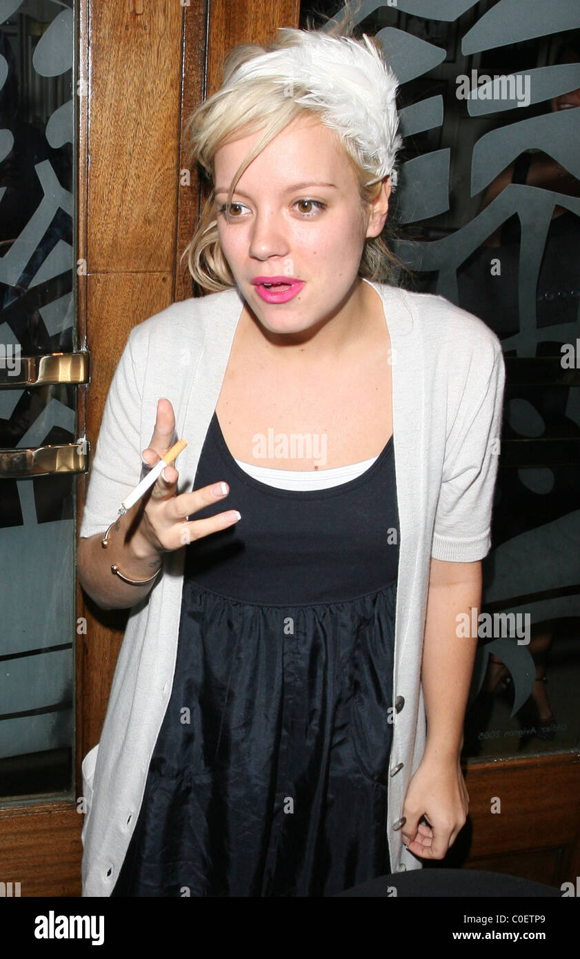 Lily Allen Smoking Weed Taboo Busting, Foul Mouthed Fun: Lily Allen's