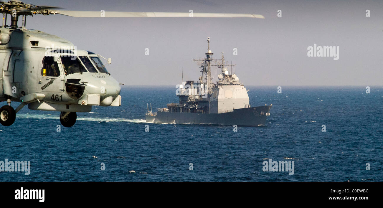 Sikorsky seahawk uss normandy hi-res stock photography and images - Alamy