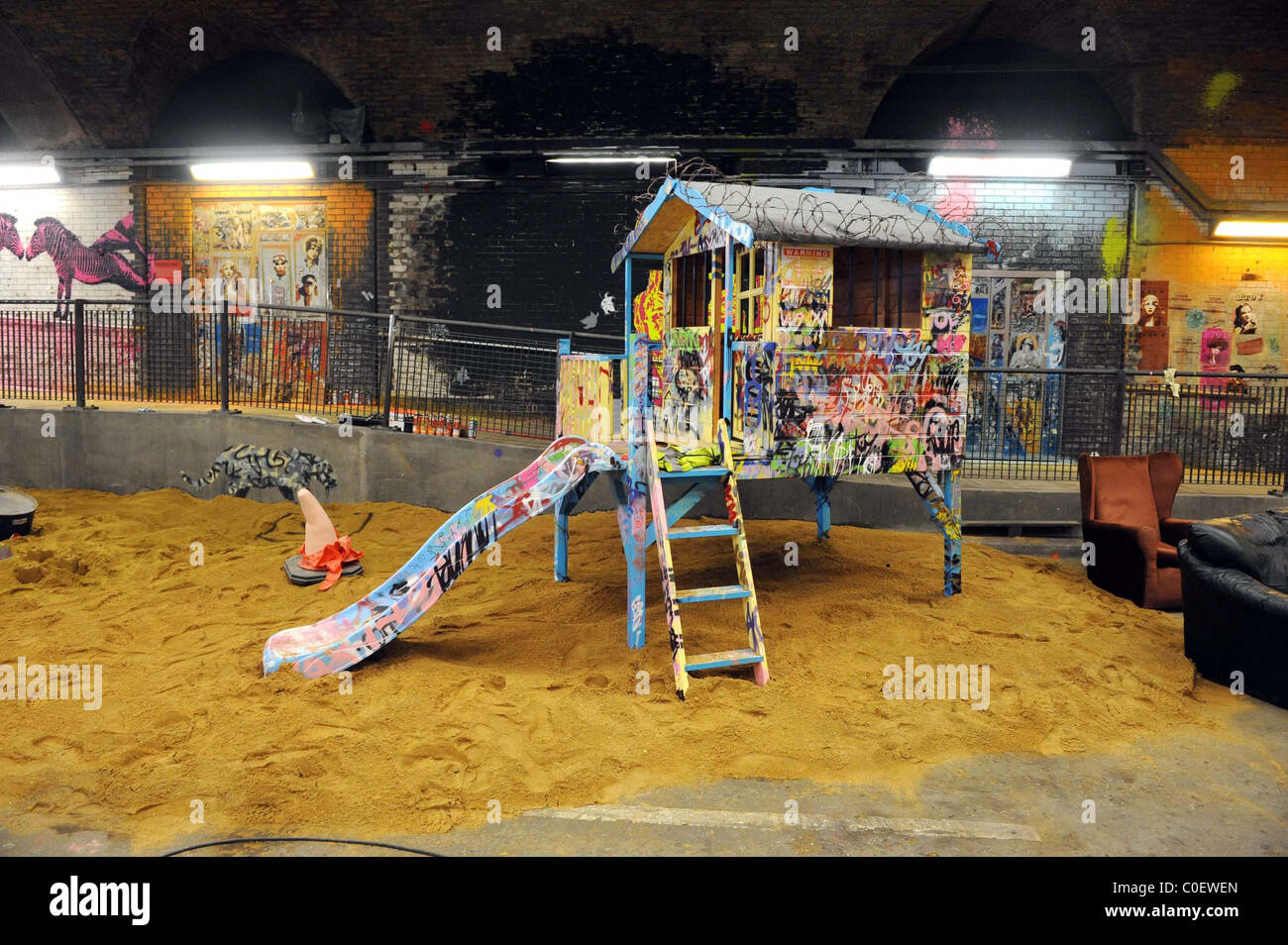 Cans Festival A tunnel in south London has been transformed into an ...