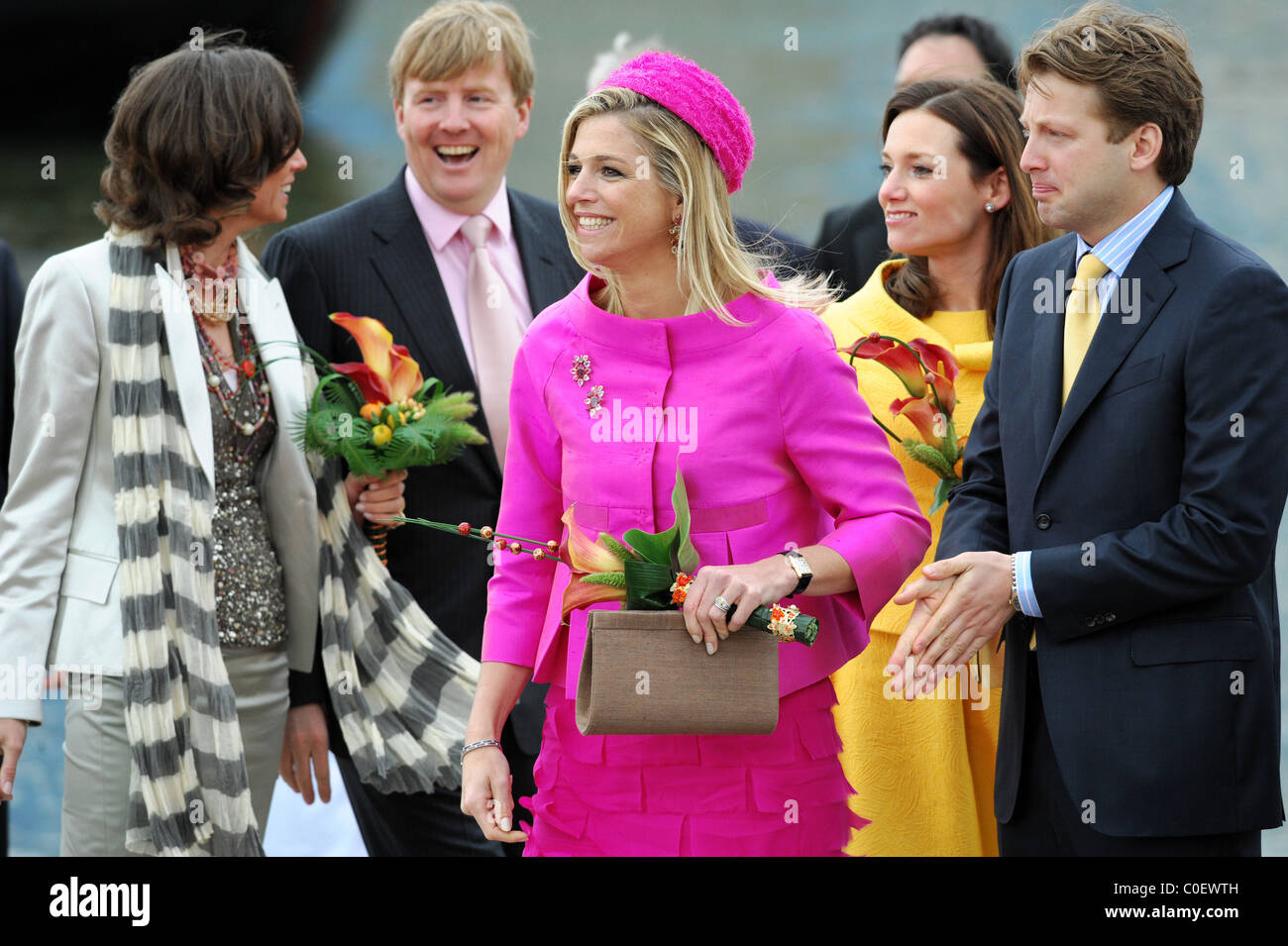 Princess Willem Alexander, Princess Maxima, Princess Aimee, Prince ...