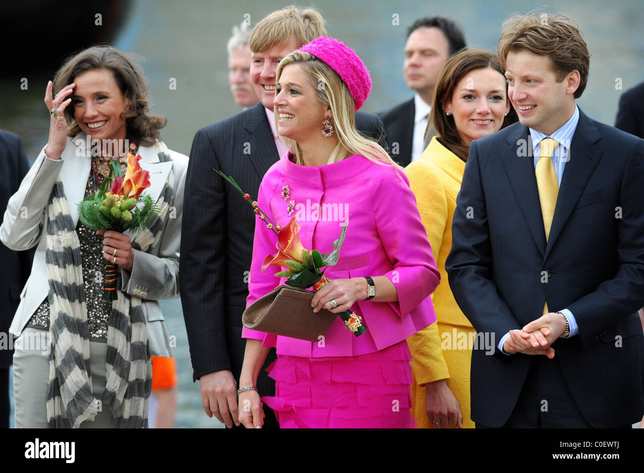 Princess Willem Alexander, Princess Maxima, Princess Aimee, Prince ...
