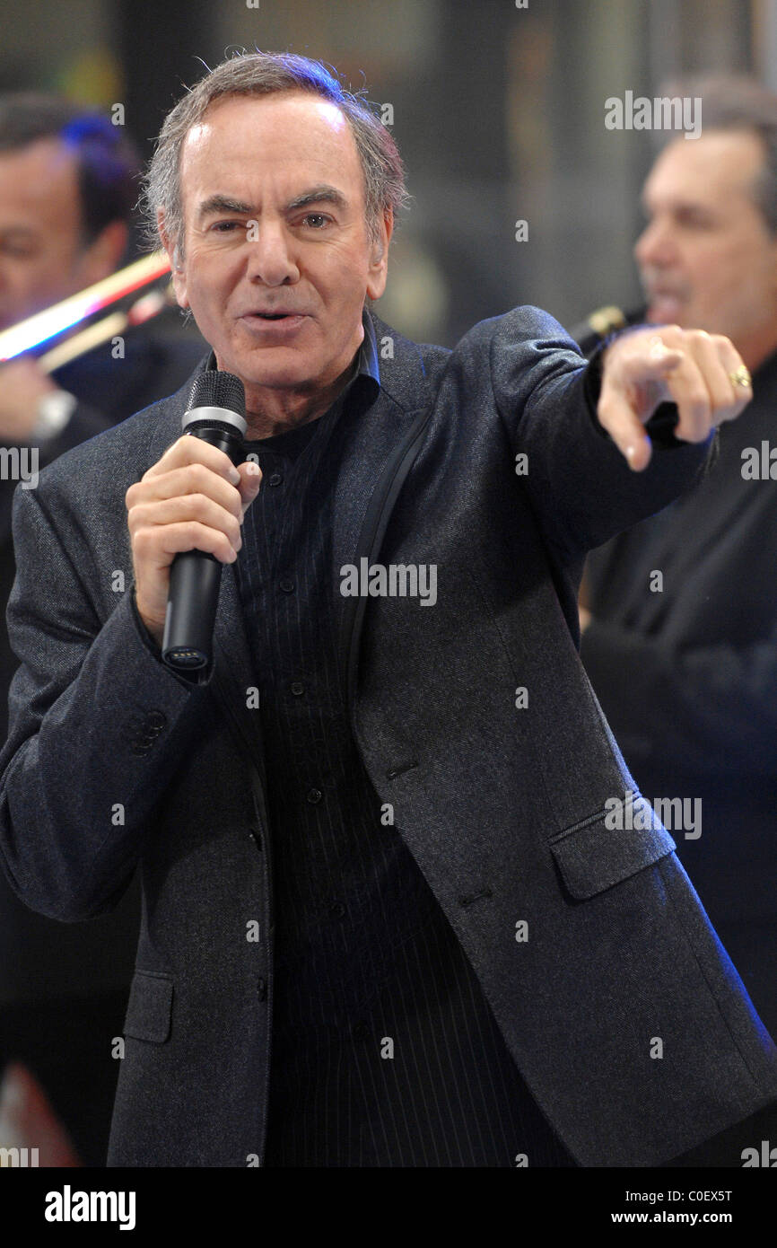 Neil Diamond performs live on NBC's 'The Today Show' Toyota Concert ...