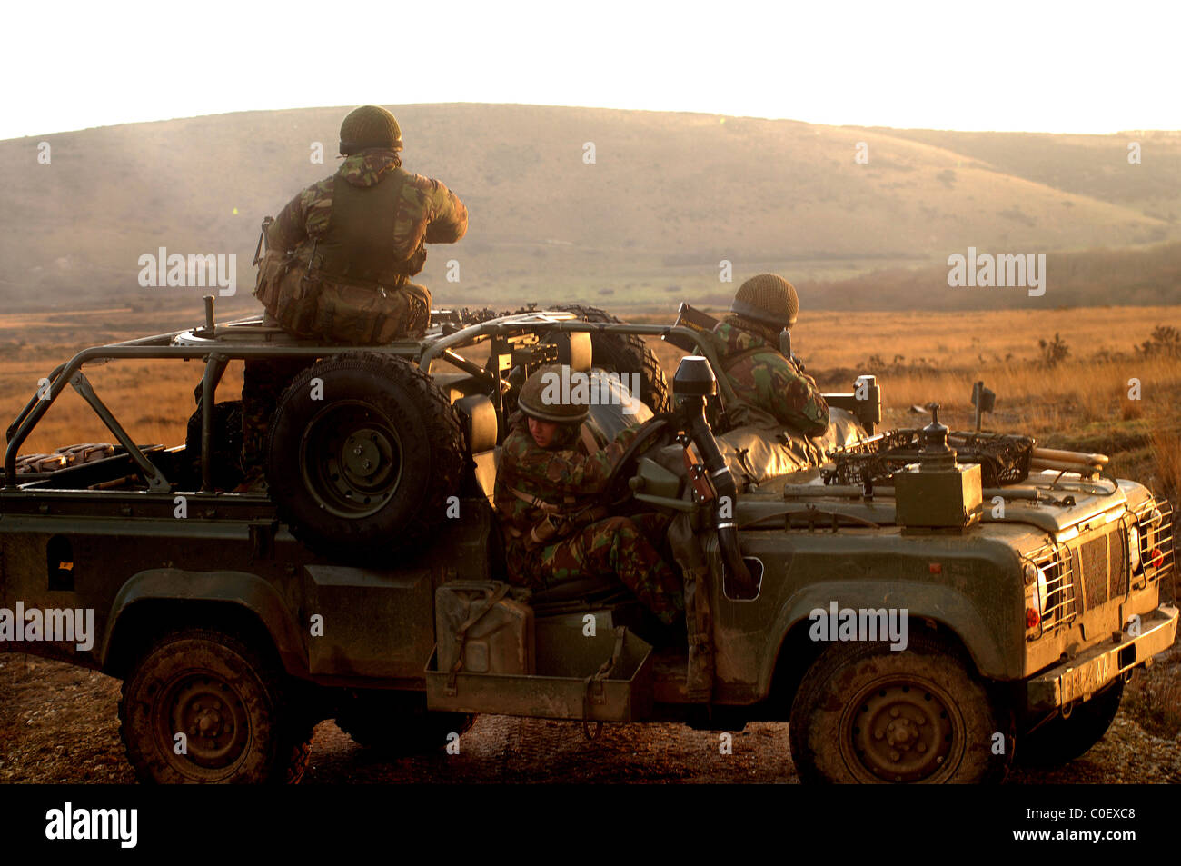 The Pathfinder Platoon during training Stock Photo - Alamy