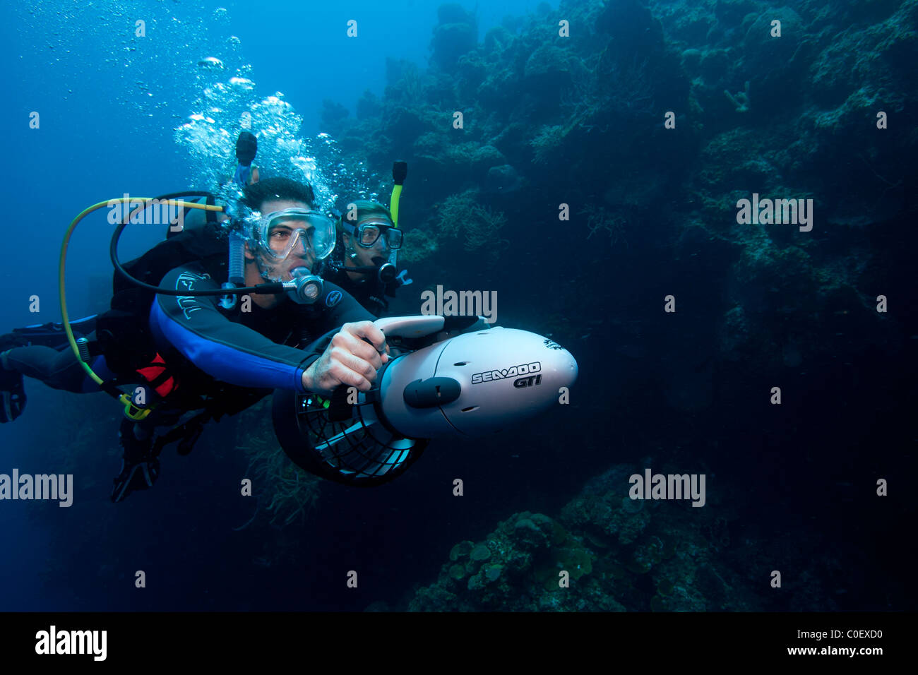 Diver propulsion vehicle hi-res stock photography and images - Alamy