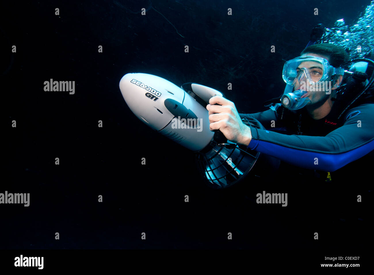 Diver propulsion vehicle hi-res stock photography and images - Alamy