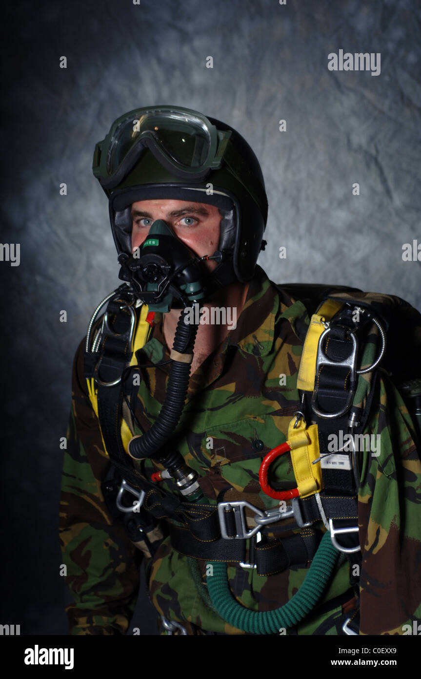 The Pathfinder Platoon during training a trooper in full halow gear ...