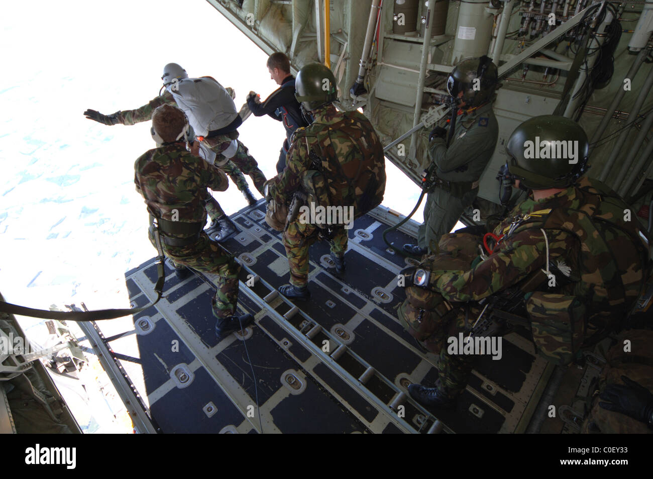 The Pathfinder Platoon during training Stock Photo - Alamy