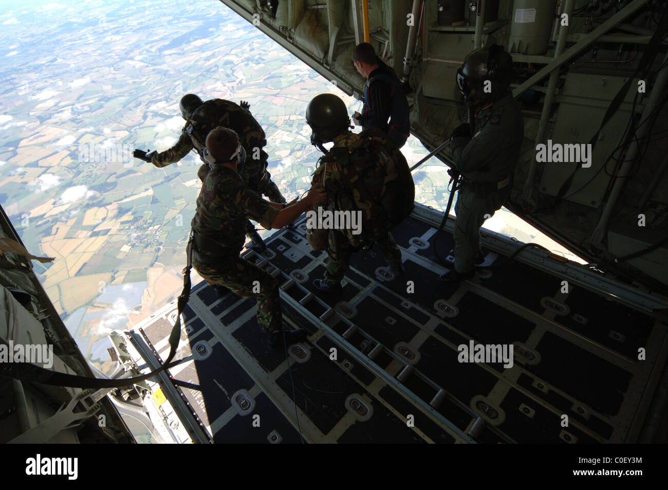 The Pathfinder Platoon during training Stock Photo - Alamy