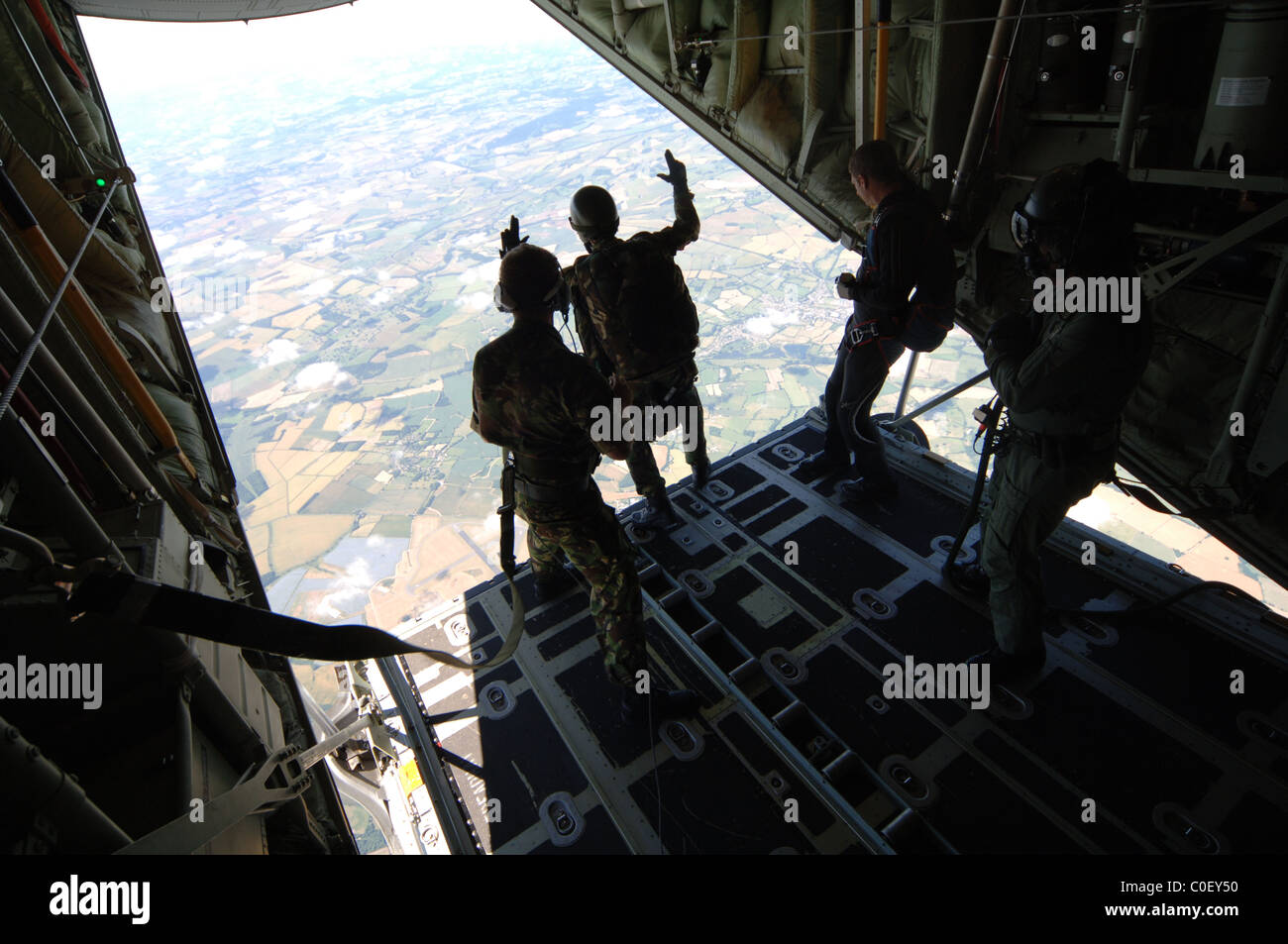The Pathfinder Platoon during training Stock Photo - Alamy