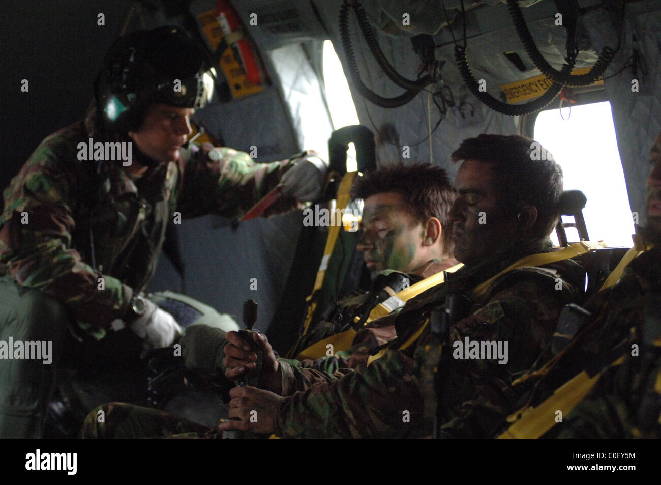 The Pathfinder Platoon during training Stock Photo - Alamy