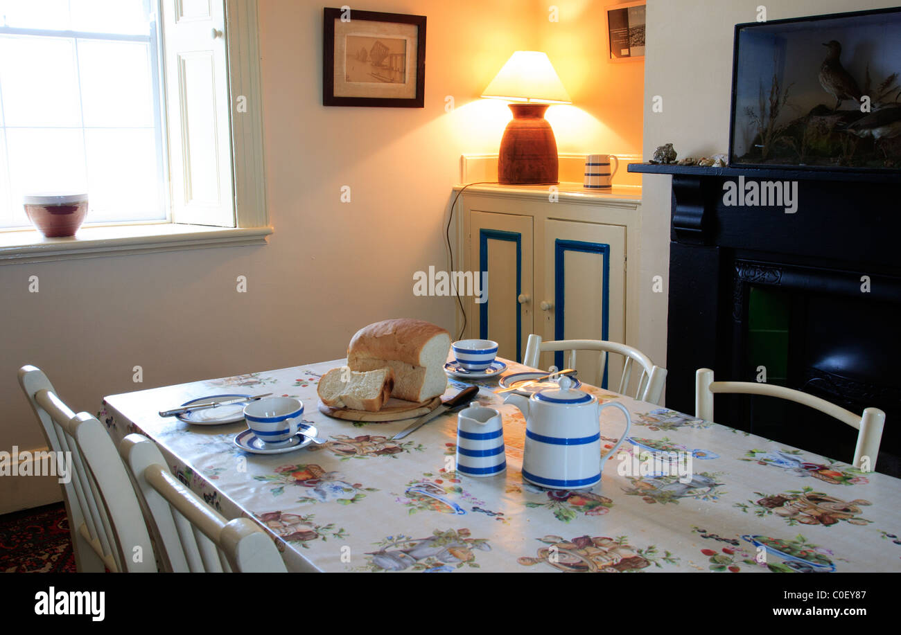 Kitchen of Lighthouse keeper's Cottage, Loop Head Lighthouse, County ...