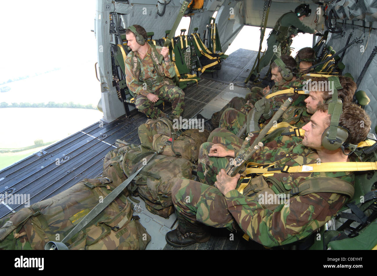 The Pathfinder Platoon during training Stock Photo - Alamy