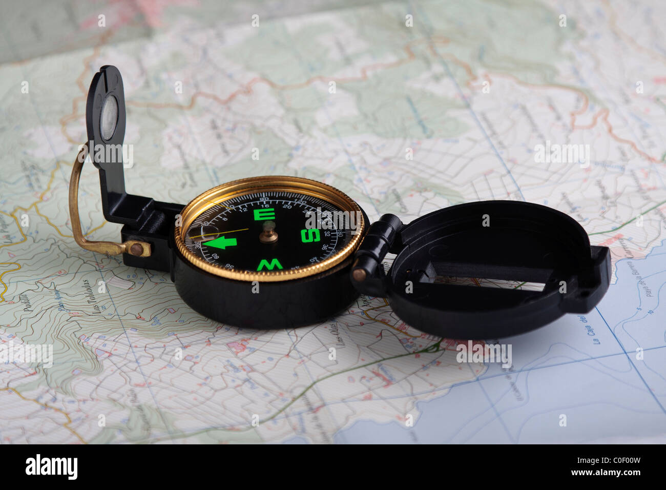 Orienteering map hi-res stock photography and images - Alamy