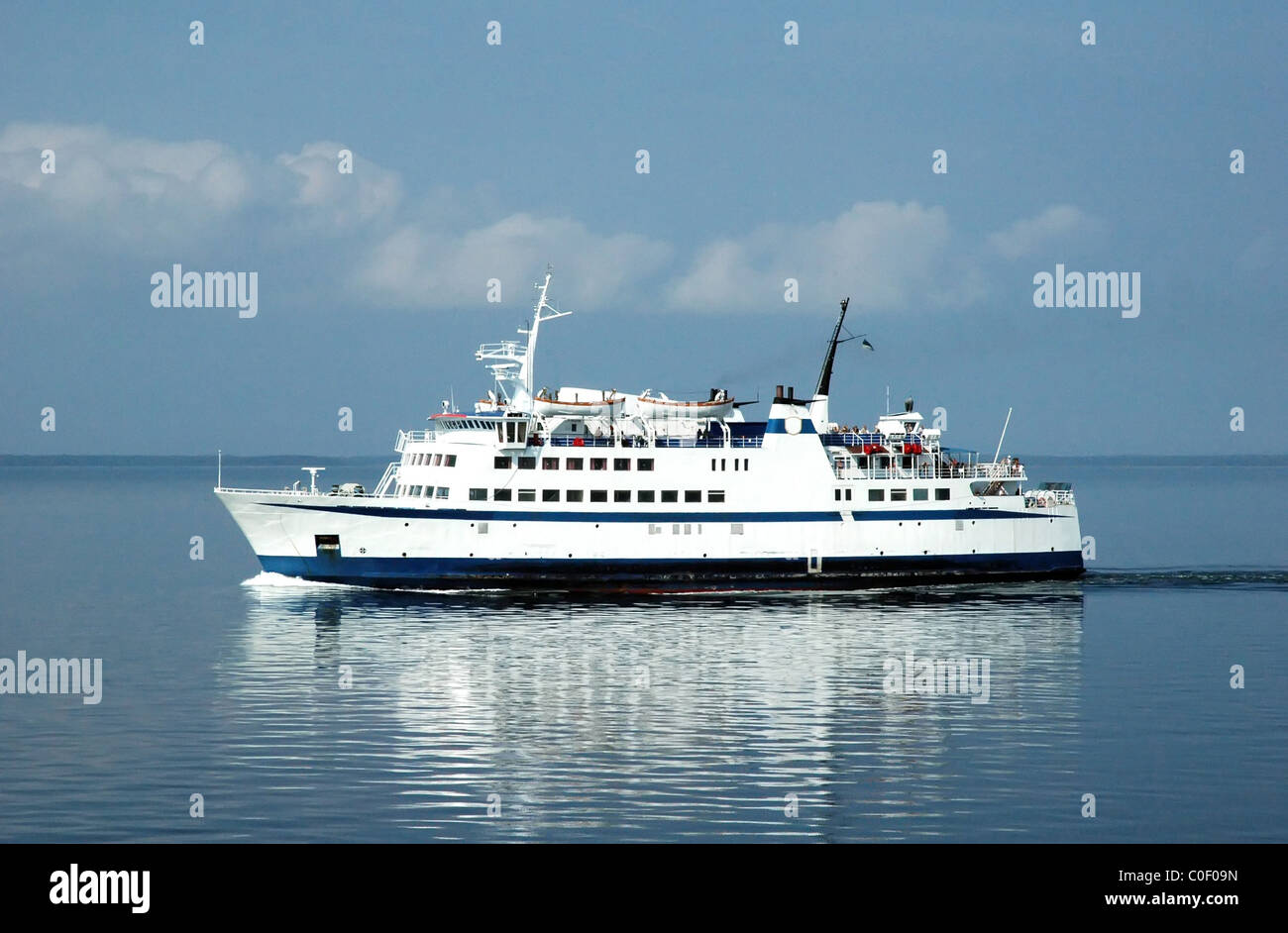 ferry ship on Baltic sea Stock Photo - Alamy