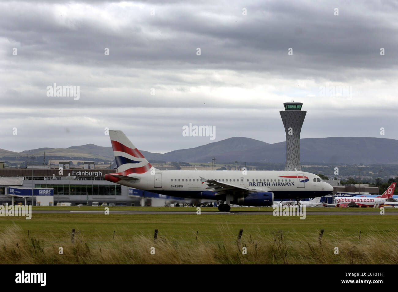 AIR TRAFFIC CONTROL TOWER, EDINBURGH AIRPORT, EDINBURGH, MID LOATHIAN ...
