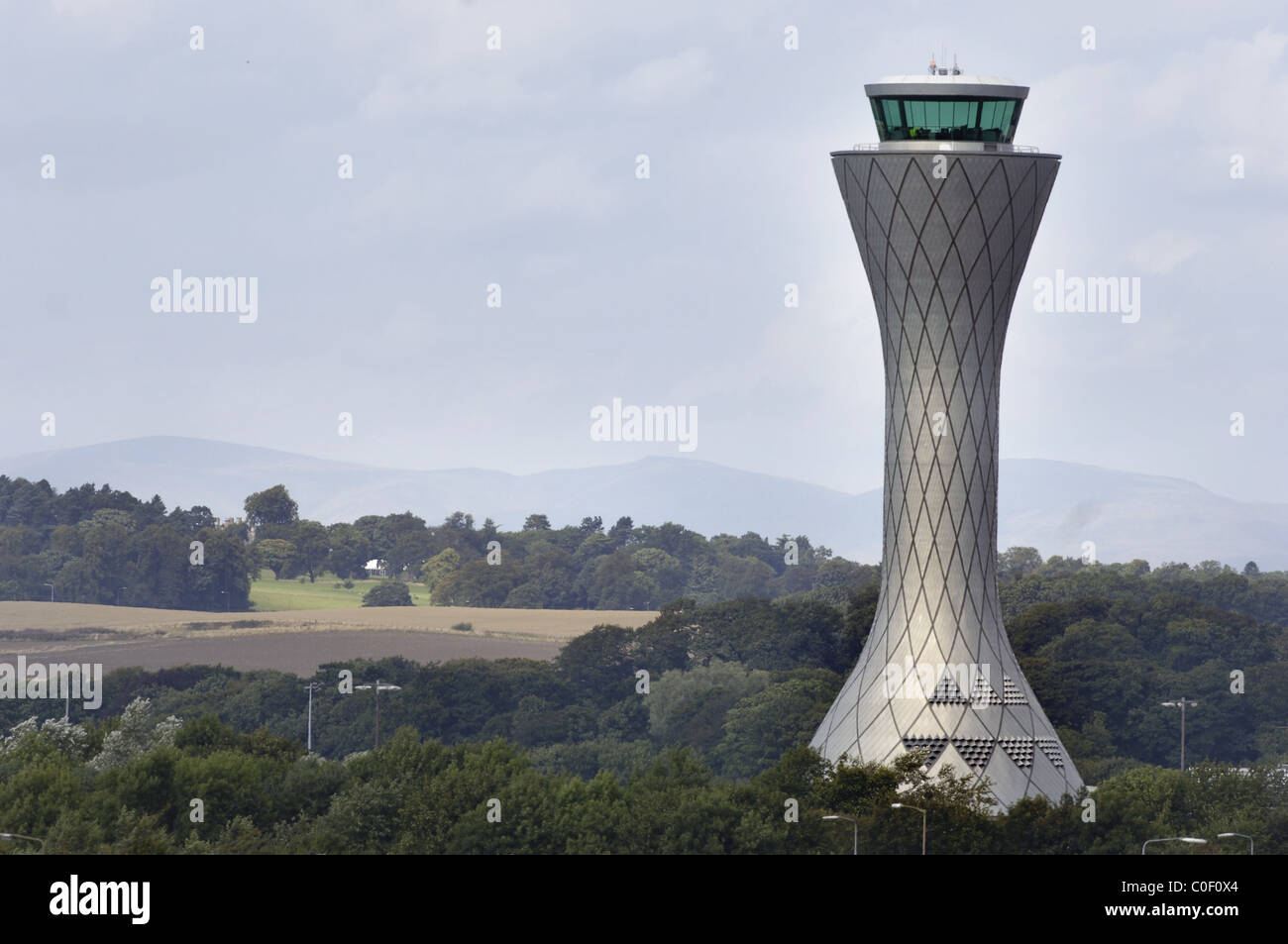 AIR TRAFFIC CONTROL TOWER, EDINBURGH AIRPORT, EDINBURGH, MID LOATHIAN ...