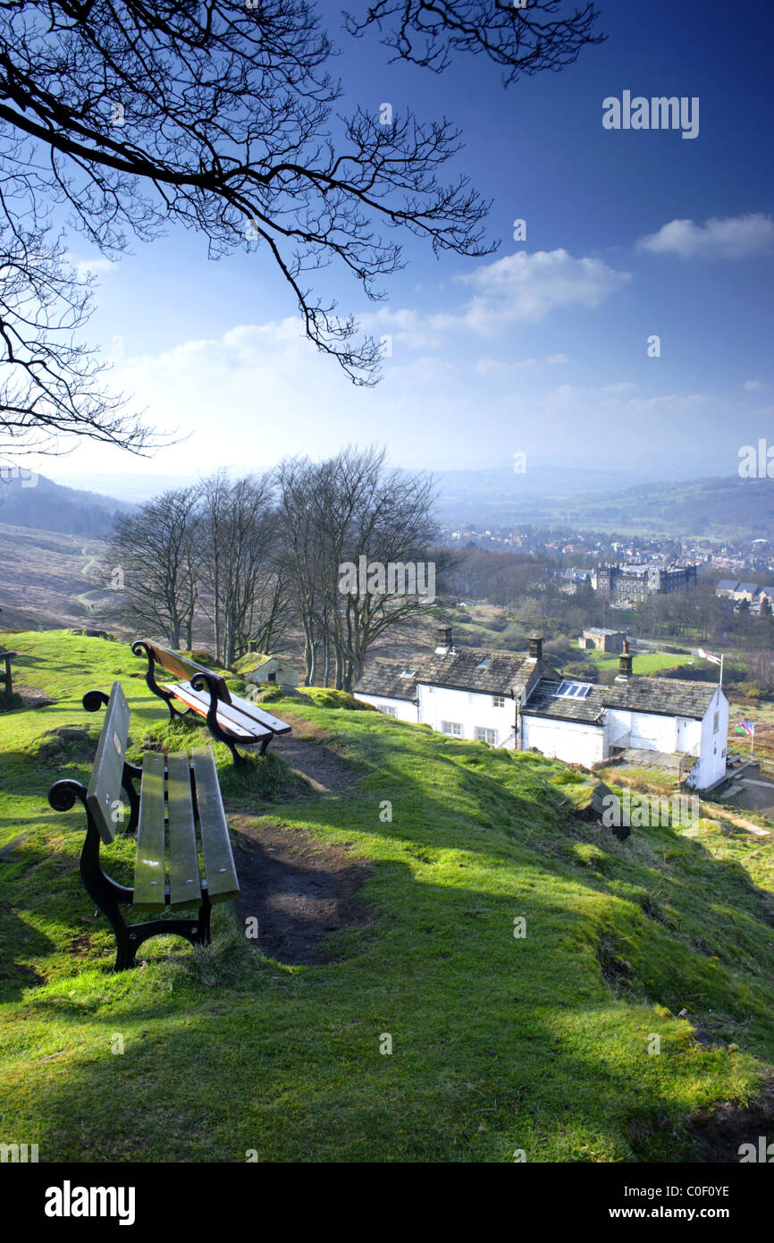 White wells ilkley moor ilkley hi-res stock photography and images - Alamy