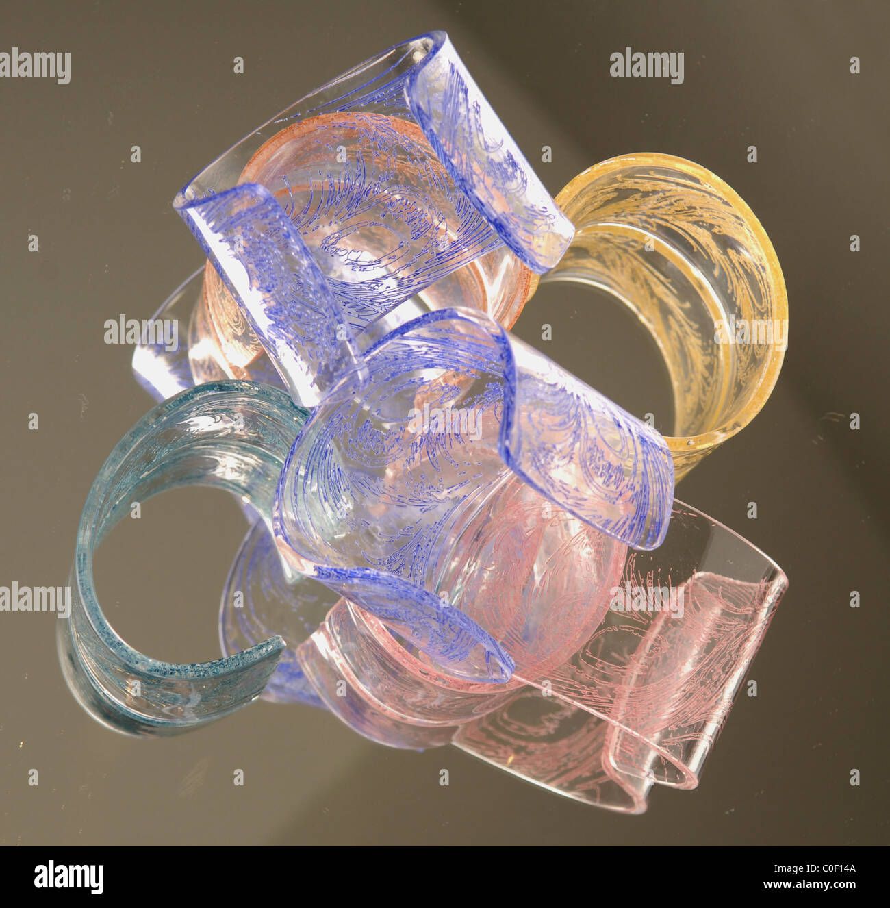 colorful plastic bracelets Stock Photo - Alamy