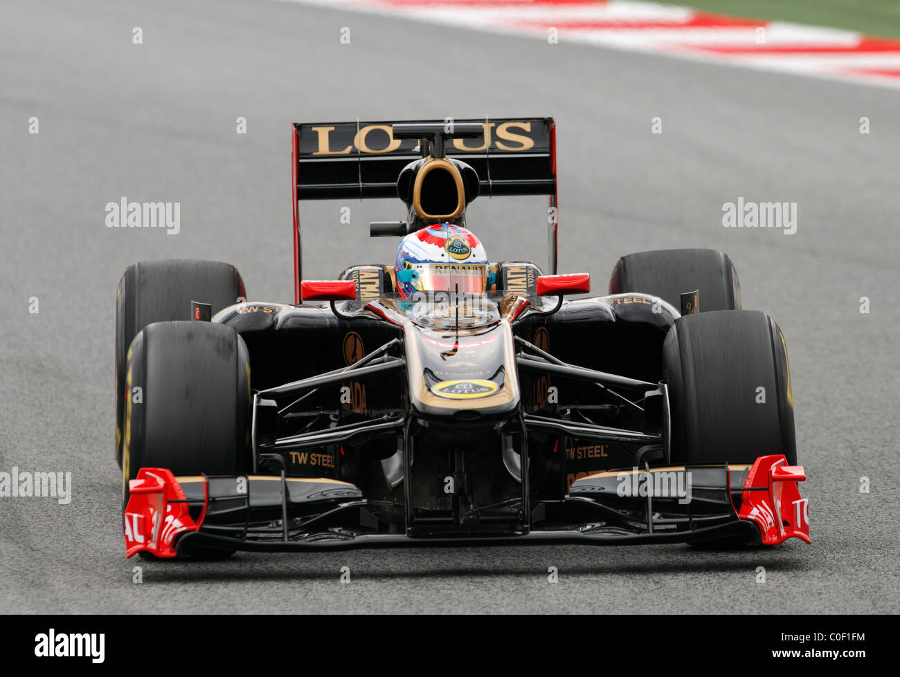 Vitaly Petrov (RUS) in the Renault R31 Formula One racecar Stock Photo ...