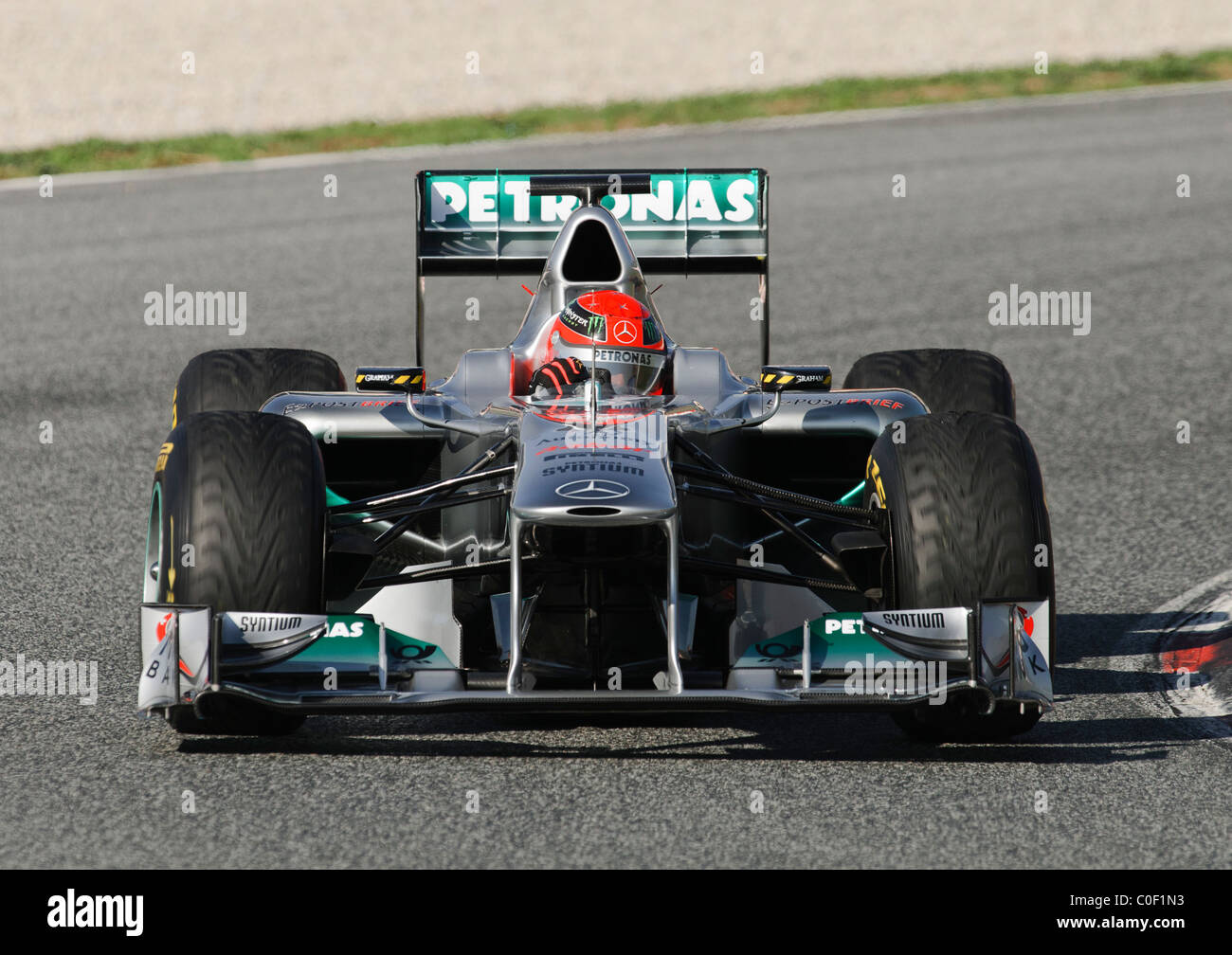 Sport formel 1 formel eins f1 michael schumacher hi-res stock ...