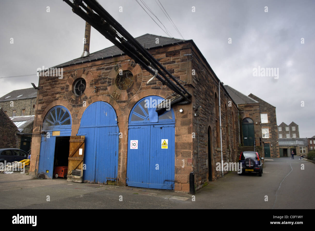 Lochcarron scotland factory in selkirk hi-res stock photography and ...
