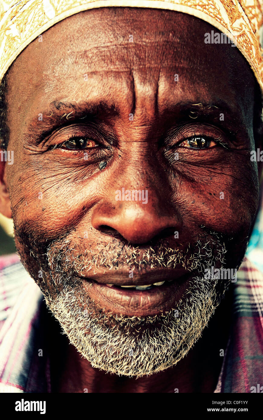 Portrait of an african muslim in Mtwara, Tanzania Stock Photo - Alamy