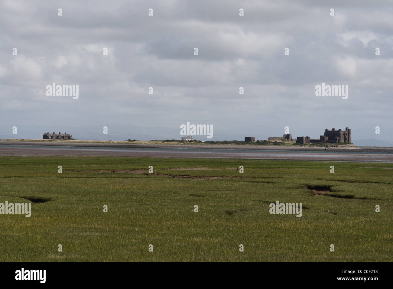 Piel Island castle Barrow-in-Furness Stock Photo - Alamy