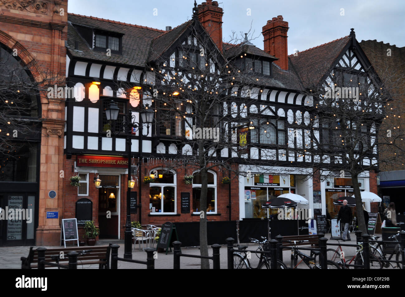 The Shropshire Arms, Northgate, Chester Stock Photo - Alamy