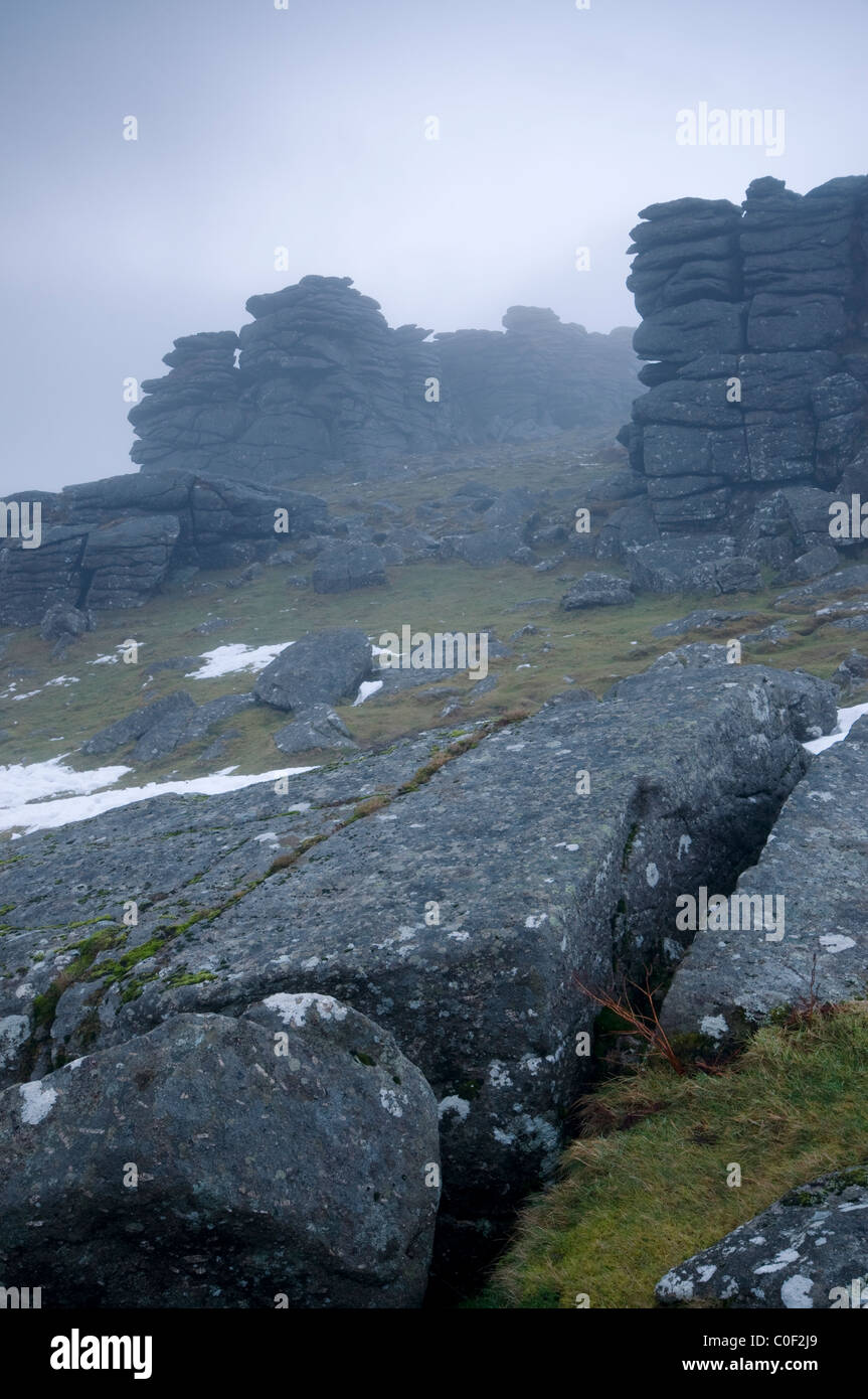 Hound tor rock formations hi-res stock photography and images - Alamy