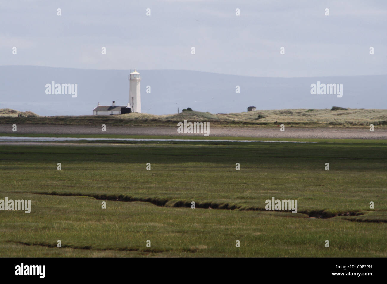 Walney Island lighthouse Barrow-in-Furness Stock Photo - Alamy