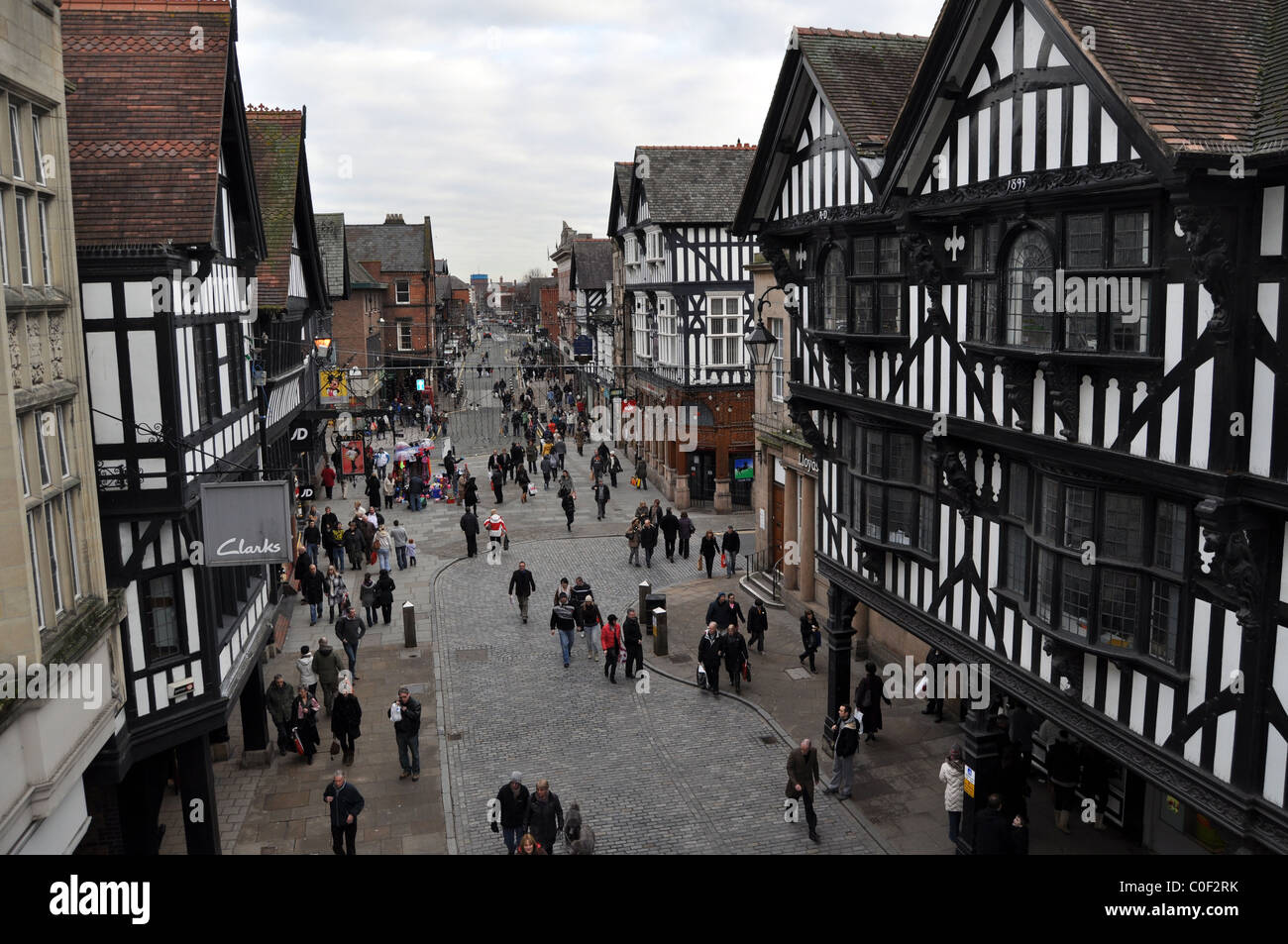 Chester town centre hi-res stock photography and images - Alamy