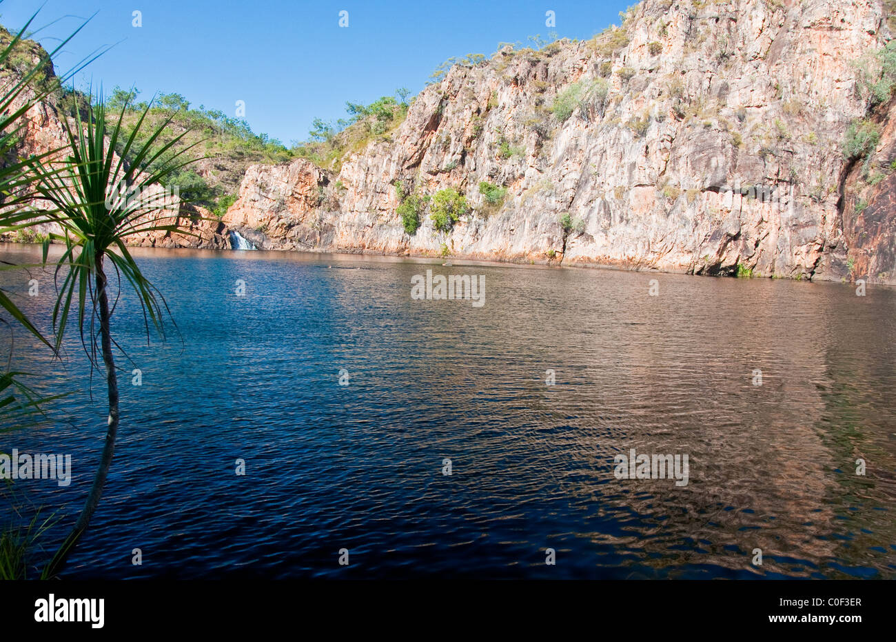 wide river in the australian outback, northern territory Stock Photo ...
