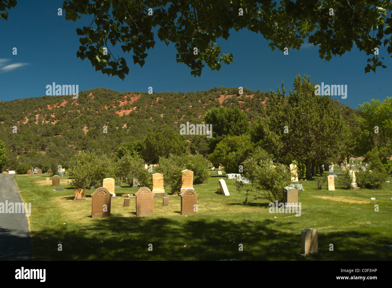 Historic cemetery, Parowan, Utah, USA Stock Photo - Alamy