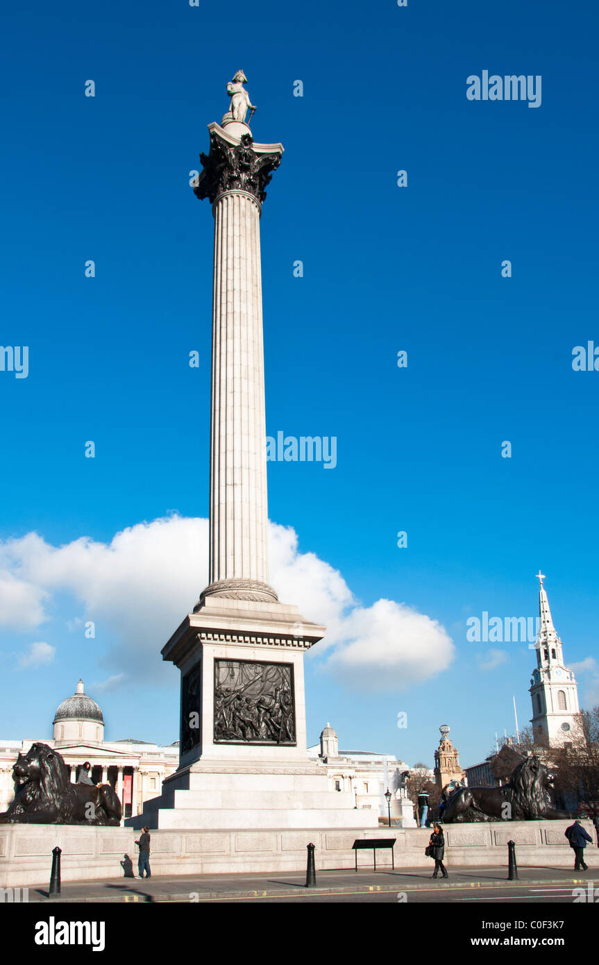 Nelsons column hi-res stock photography and images - Alamy