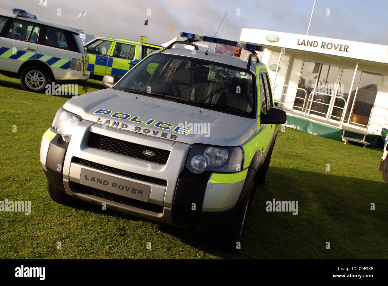 Freelander Police demonstrator Stock Photo - Alamy