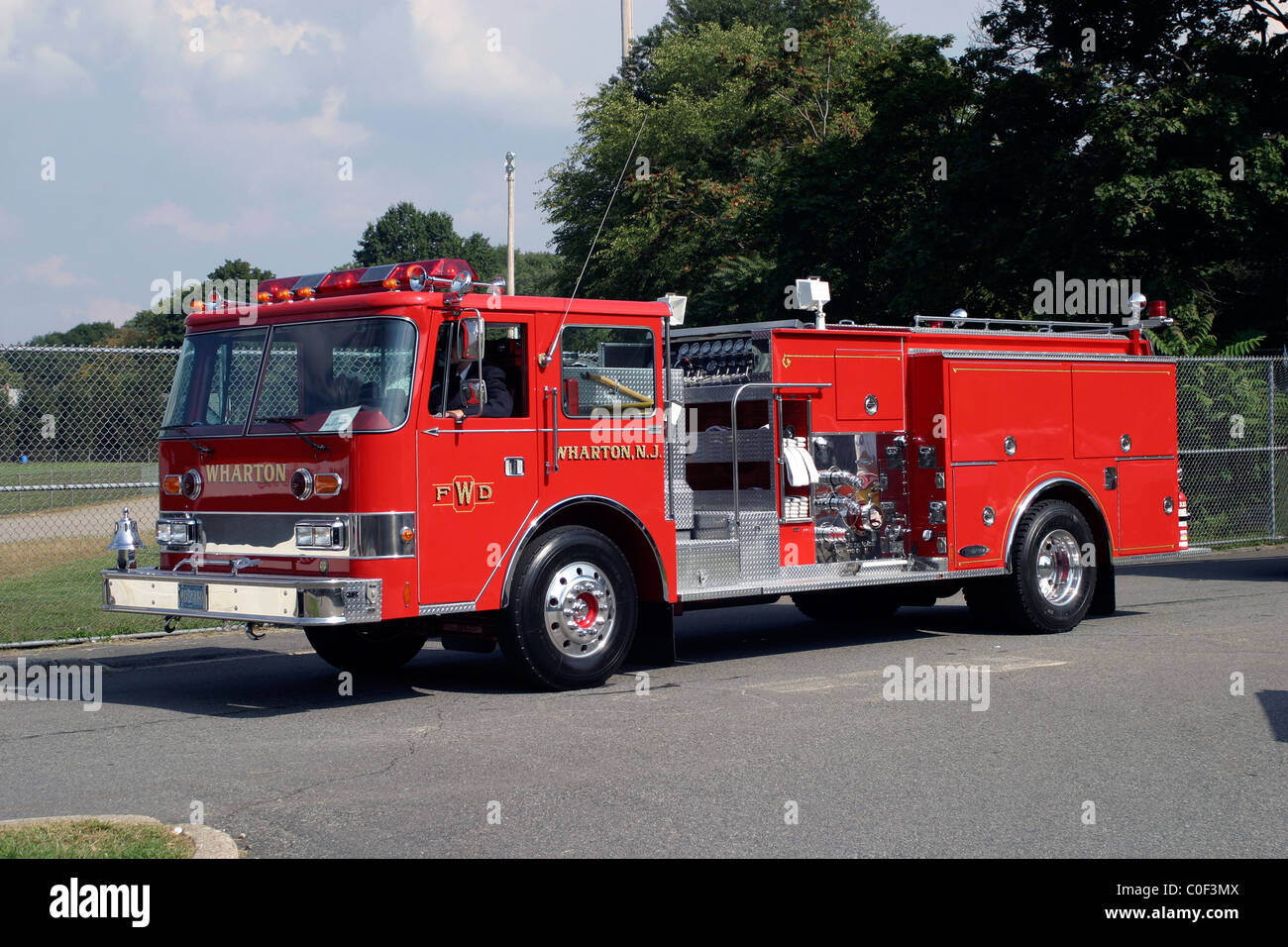Fire Truck Pumper Hoses High Resolution Stock Photography and Images ...