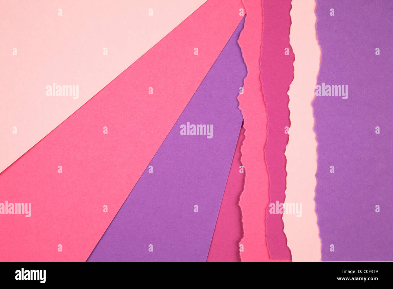 Colored torn paper Stock Photo - Alamy
