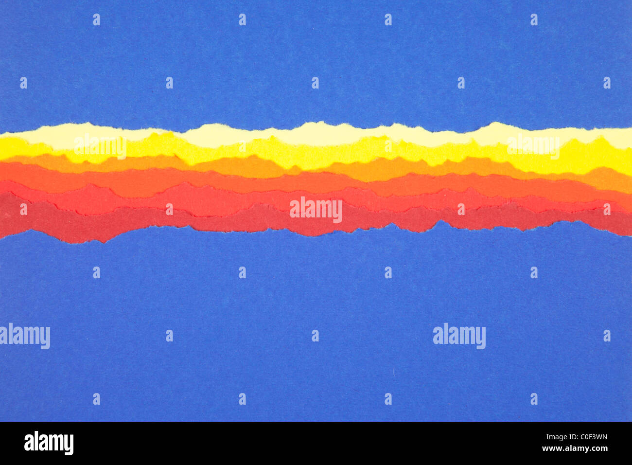 Colored torn paper Stock Photo - Alamy