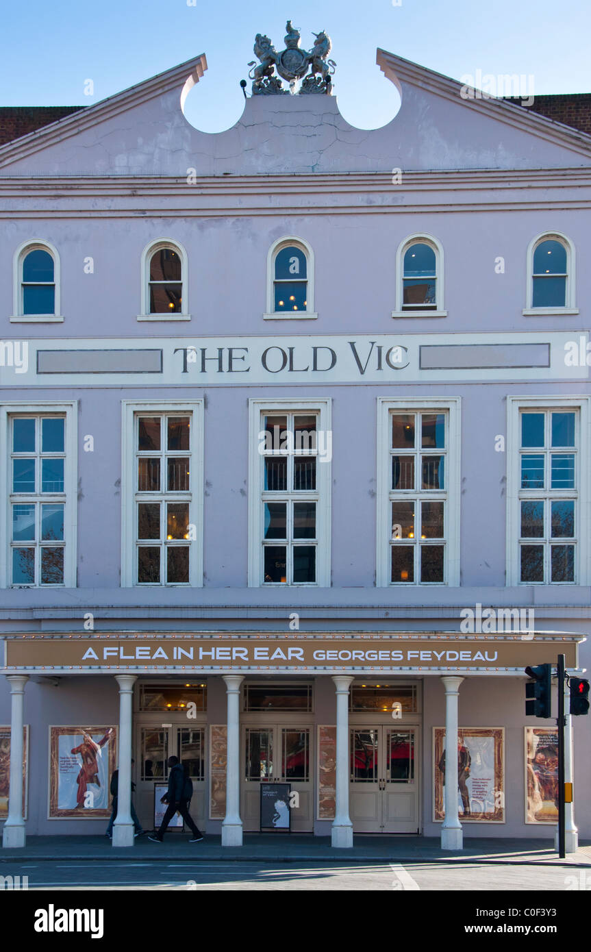 The Old Vic theatre, London, England Stock Photo - Alamy