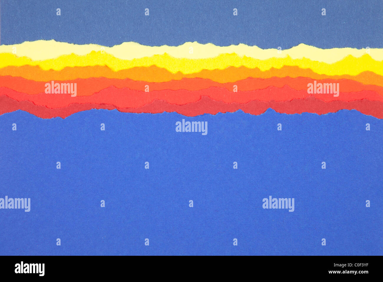 Colored torn paper Stock Photo - Alamy