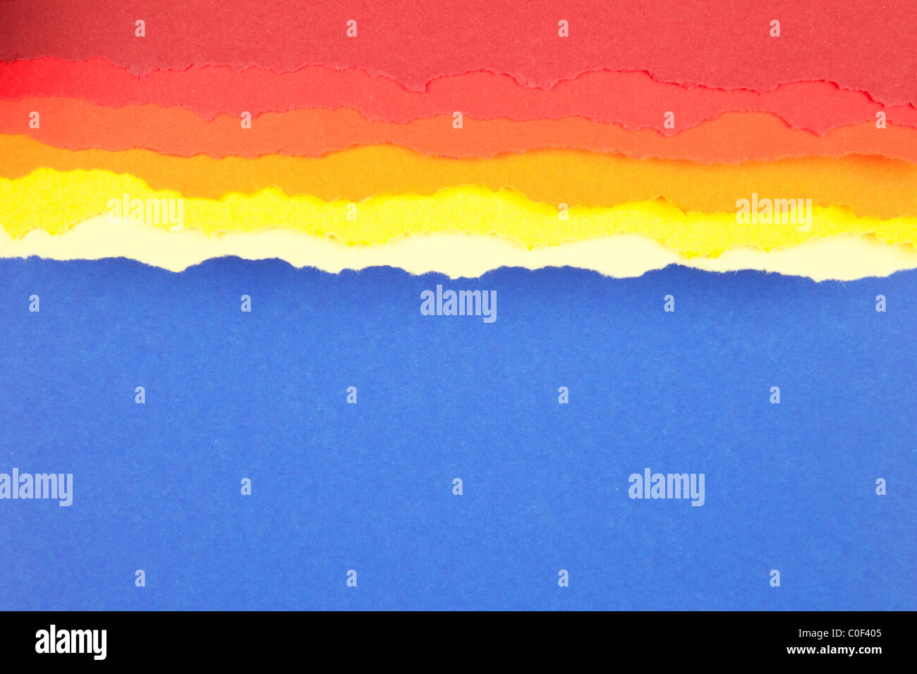 Colored torn paper Stock Photo - Alamy