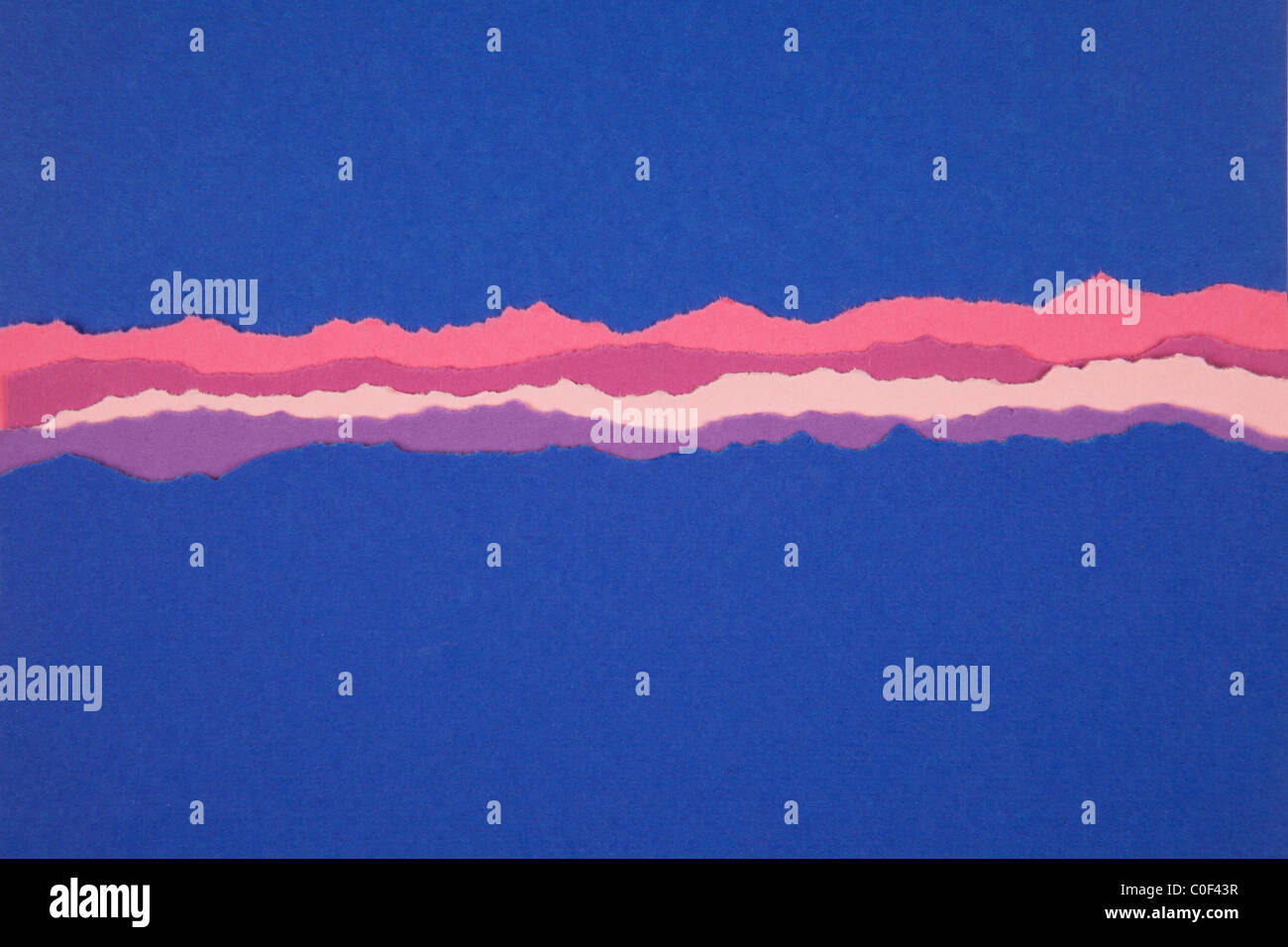 Colored torn paper Stock Photo - Alamy