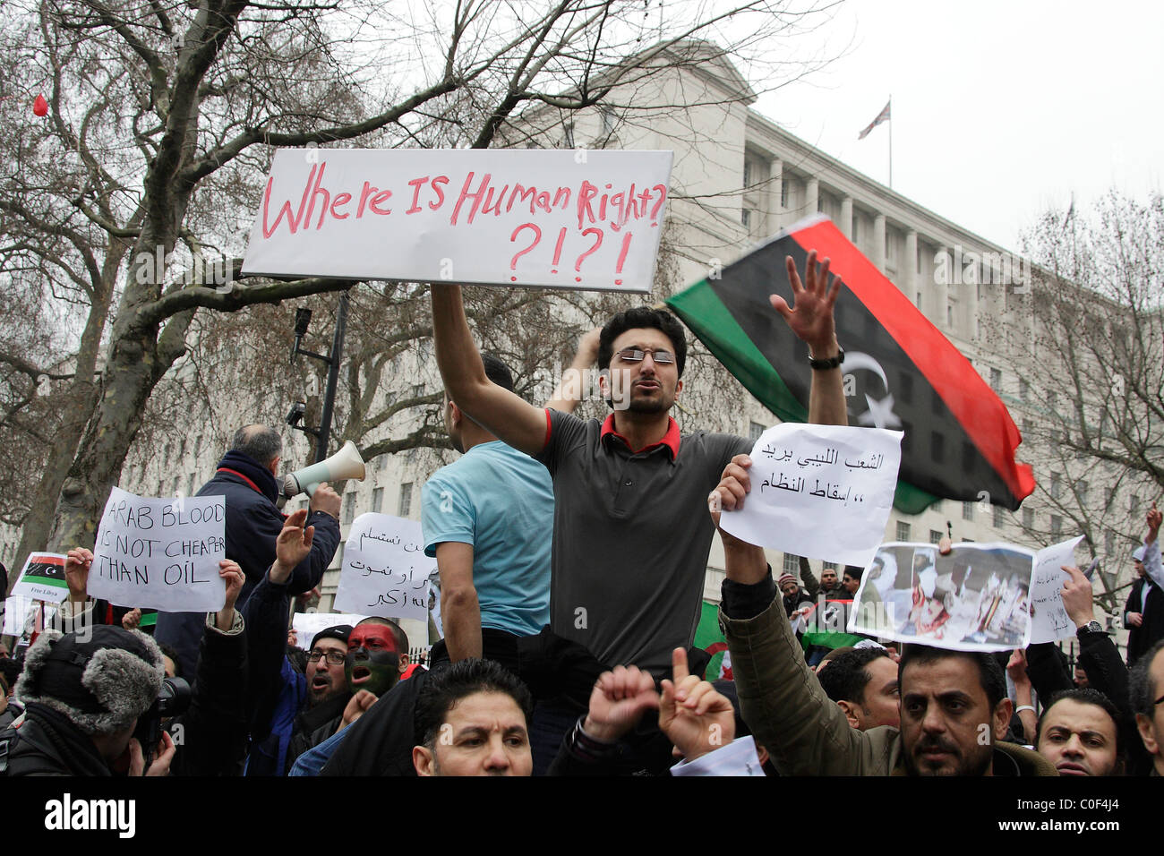 Angry protest hi-res stock photography and images - Alamy