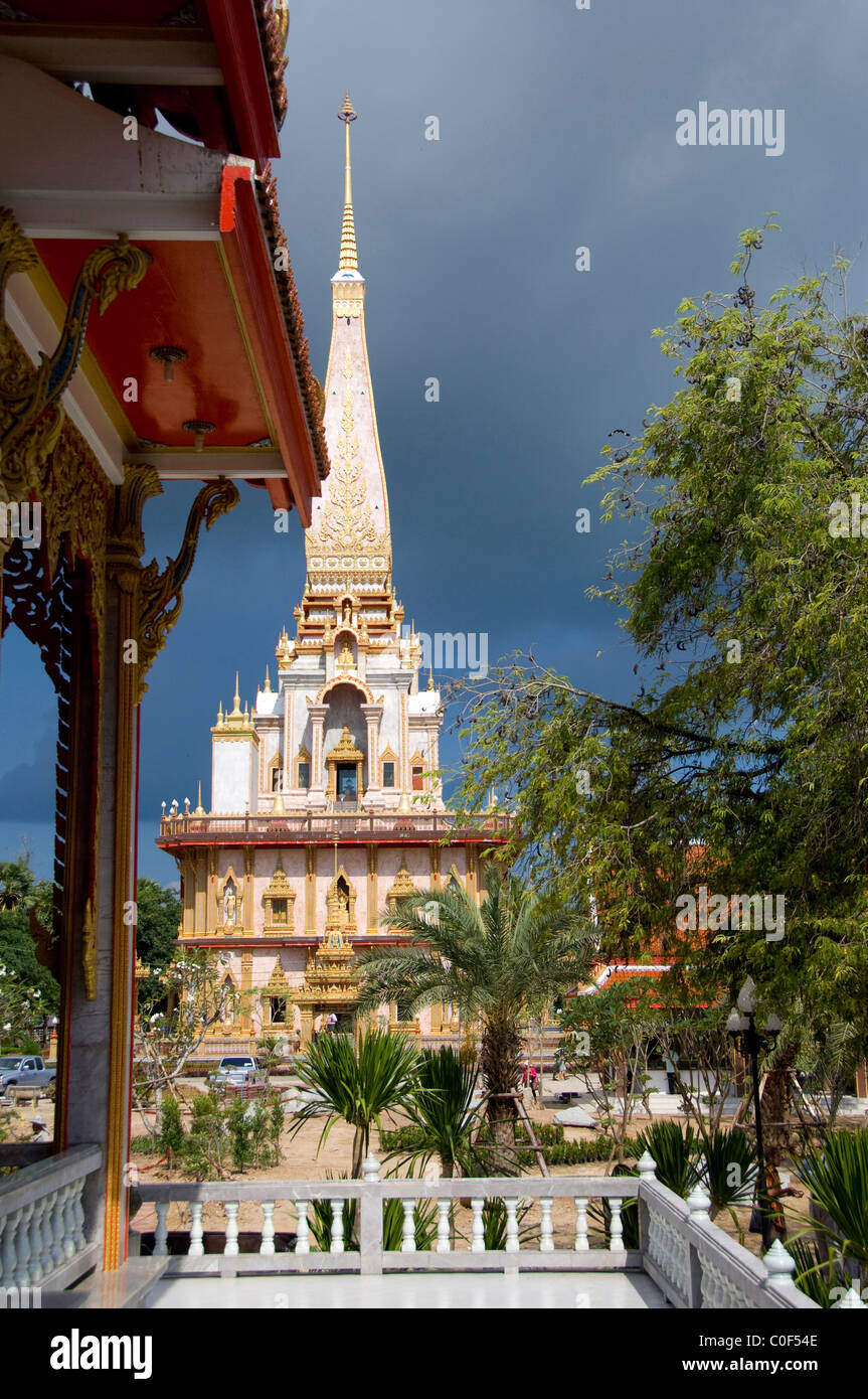 Thailand, Phuket. Wat Chalong (aka Chalong Temple), Phuket's largest ...