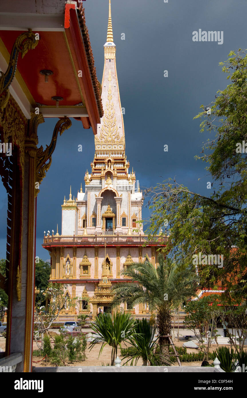 Thailand, Phuket. Wat Chalong (aka Chalong Temple), Phuket's largest ...